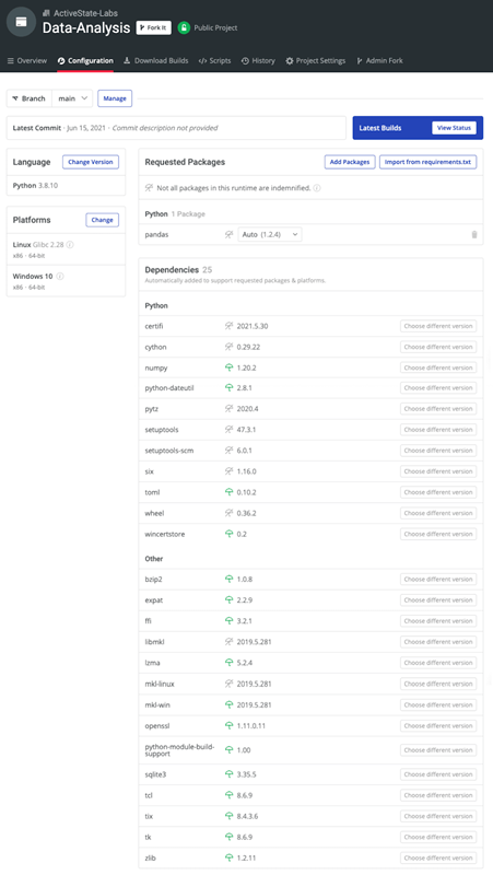 How To Make Python Dependencies Manageable Activestate
