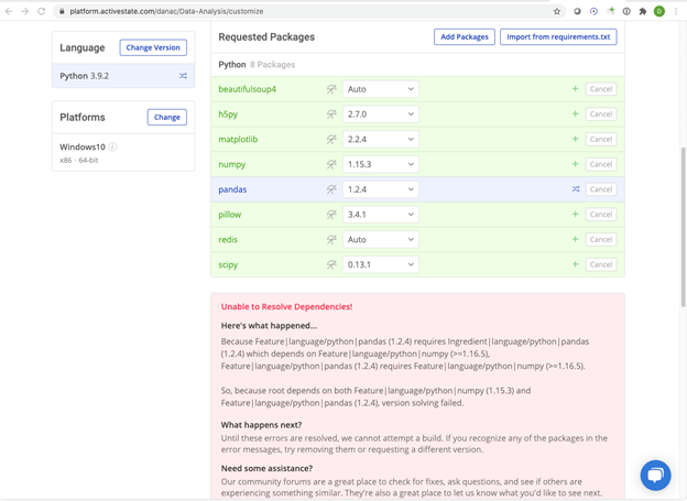 How To Make Python Dependencies Manageable Activestate