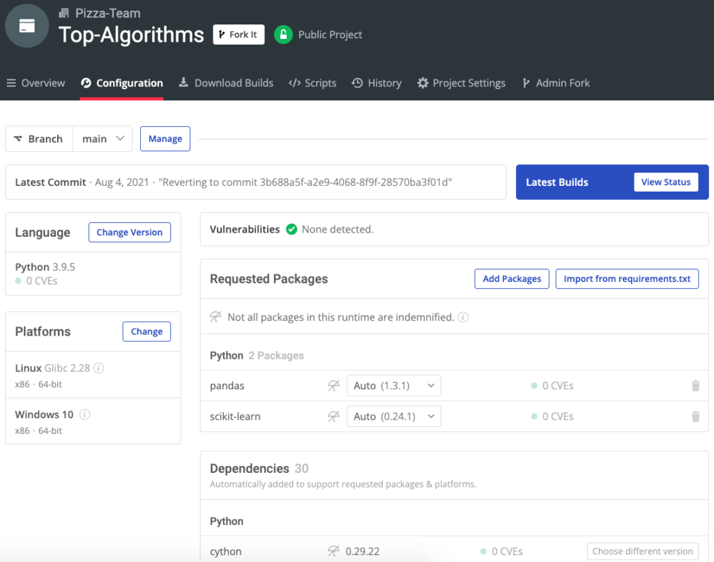 Top 10 Machine Learning Algorithms In Python Activestate